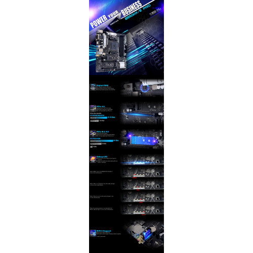BIOSTAR MARKETING CLOUD -BIOSTAR, B550, B550MX/E PRO, AMD, Motherboard, MB