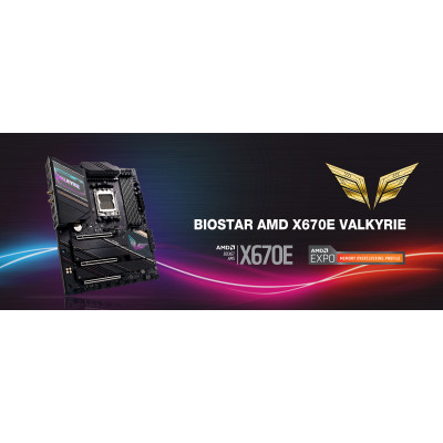 BIOSTAR MARKETING CLOUD -BIOSTAR, X670E VALKYRIE, AMD, Motherboard, MB